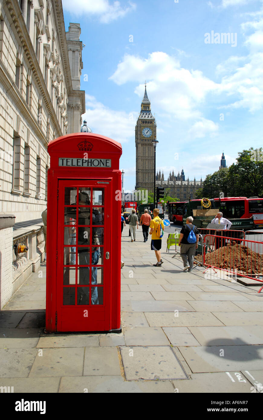 Big Ben and Red Telephone Box London Stock Photo - Alamy