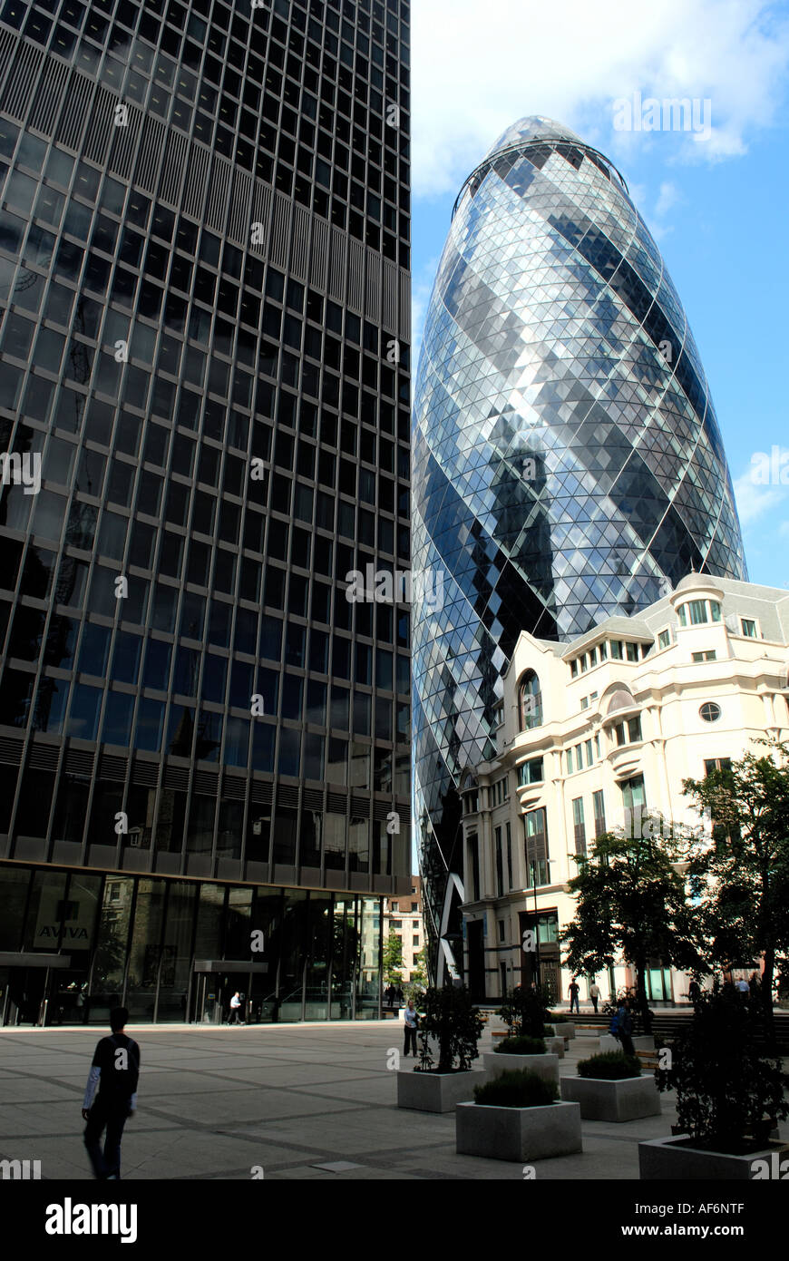 Swiss Re Building, London Stock Photo - Alamy