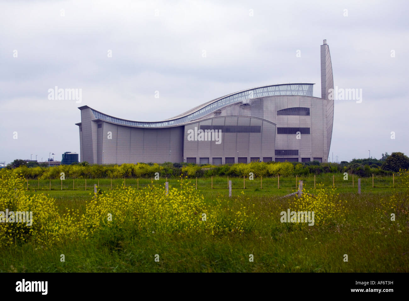 Crossness Sewage Incinerator London UK Stock Photo - Alamy