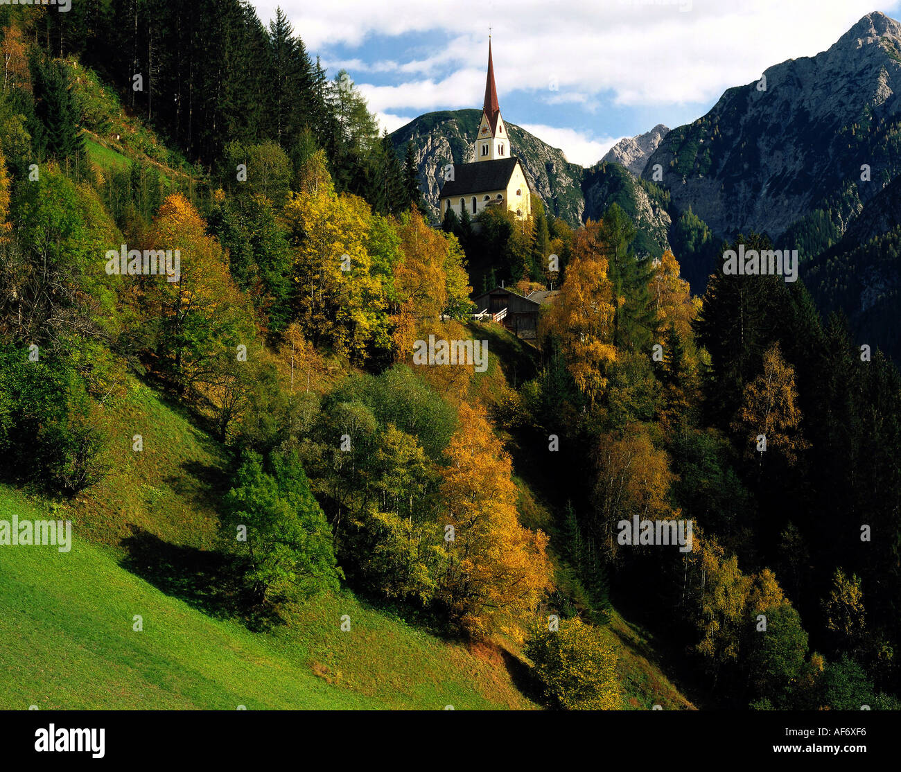 geography / travel, Austria, Tyrol, St. Justina, village church ...