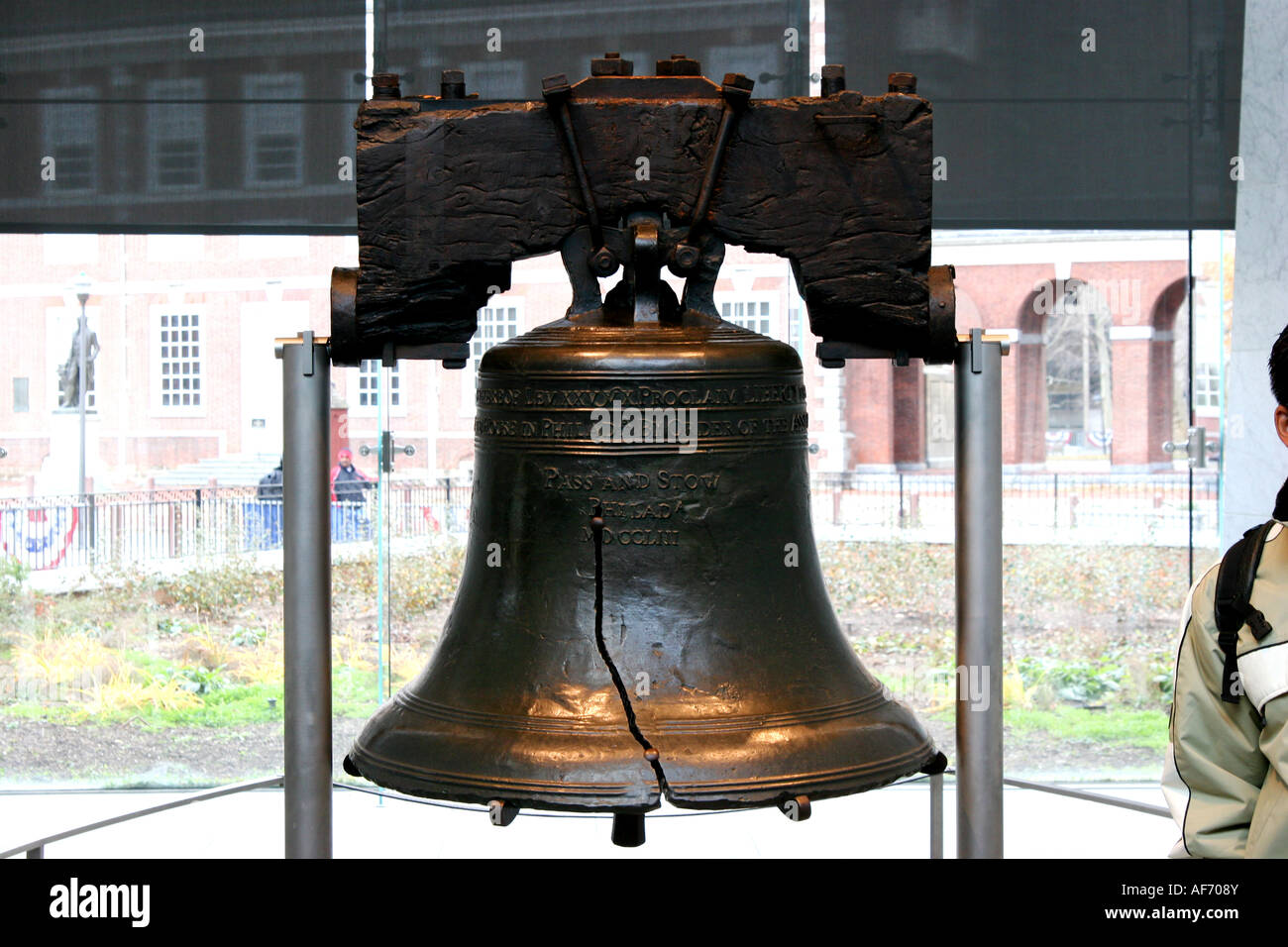 A view from the Liberty Bell at Independence Hall Philadelphia United ...