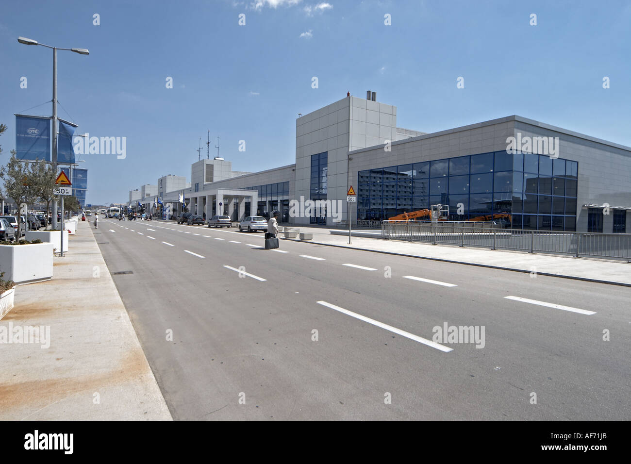 Eleftherios Venizelos airport arrival area Athens Greece Stock Photo ...