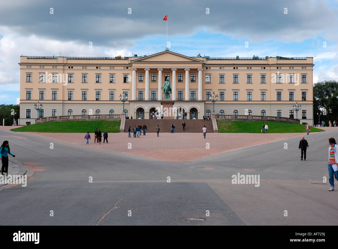 The Royal Palace, Oslo, Norway Stock Photo - Alamy