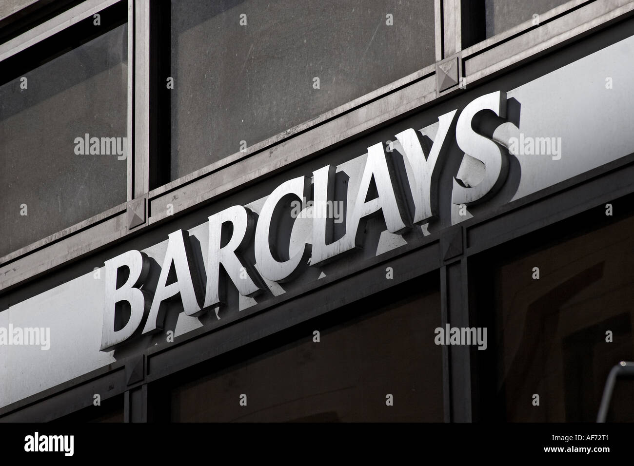 Barclays Bank sign in London SW1 England Stock Photo - Alamy