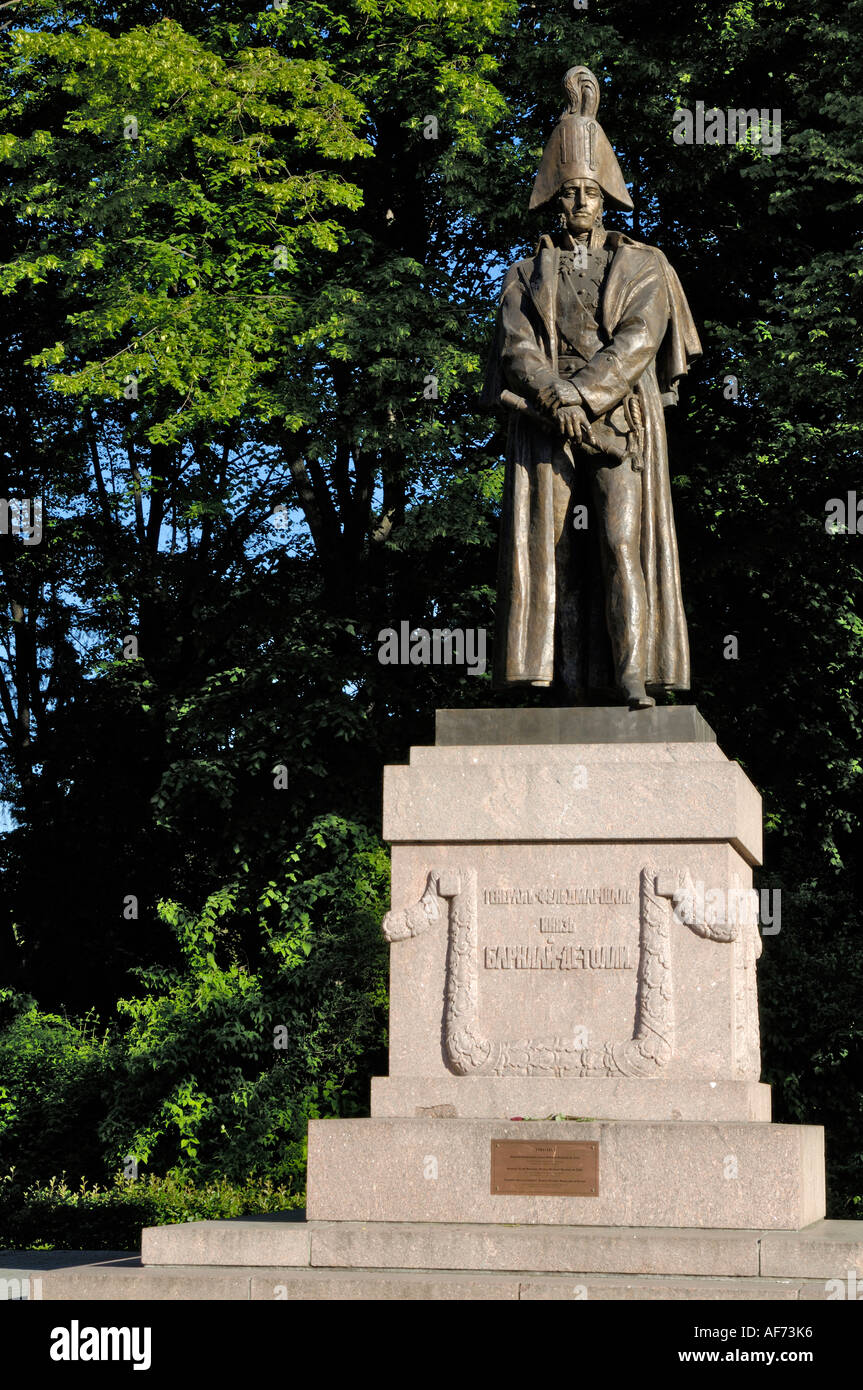 Statue of Genral Field Marshal Prince Michael Barclay de Tolly 1761 ...
