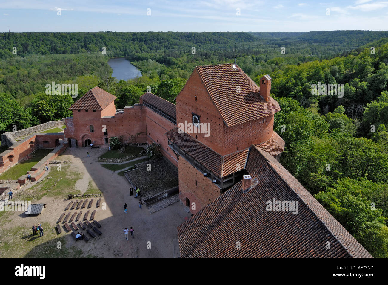 Brick tower turaida castle hi-res stock photography and images - Alamy