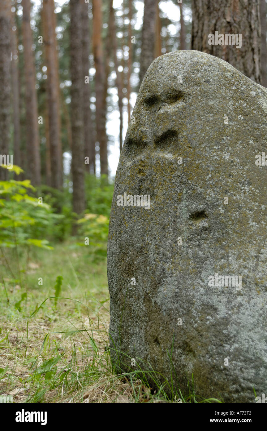 Stone inscribed with a cross, Lativan Open Air Ethnographic Museum ...