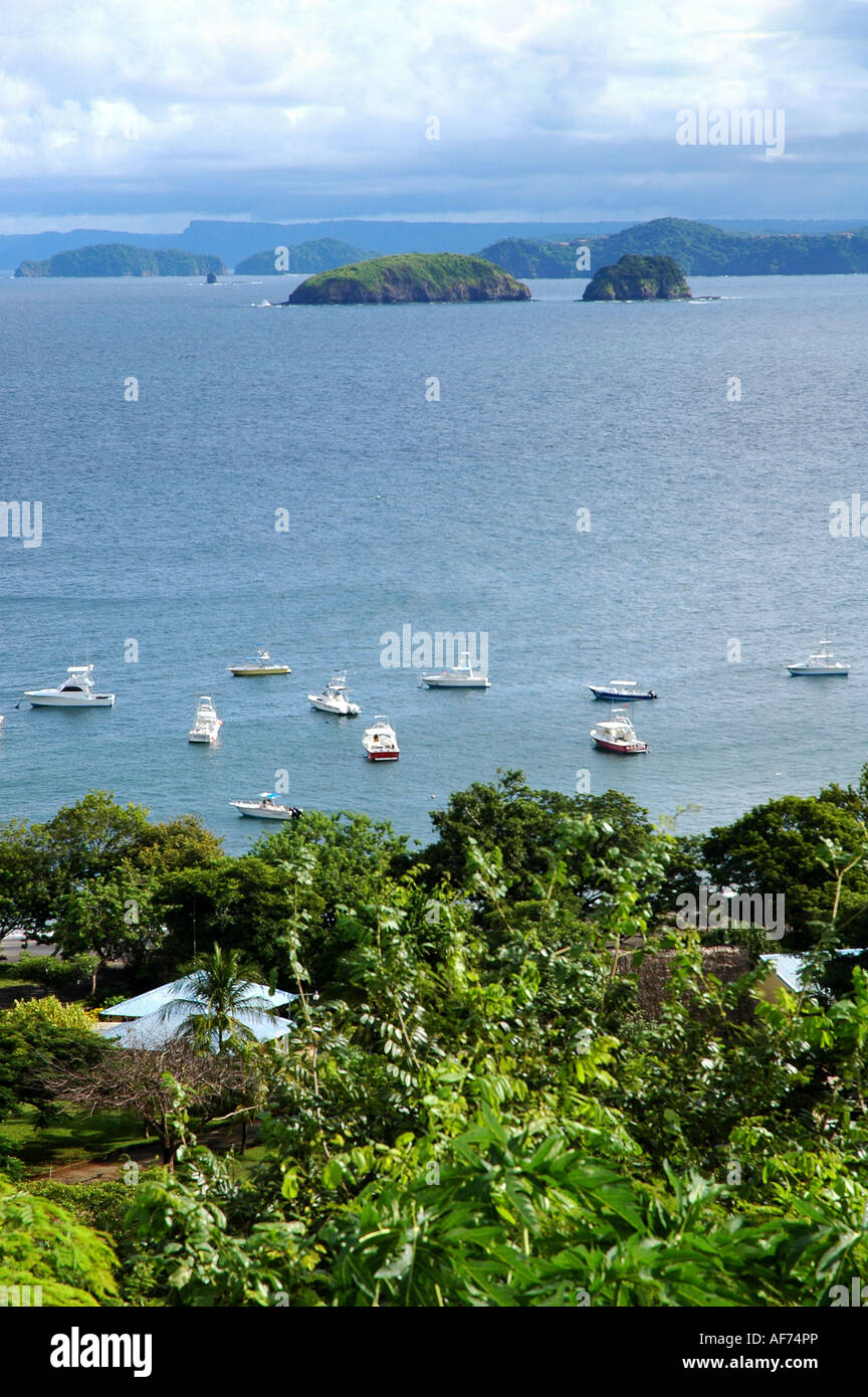 Guanacaste beach palm trees hi-res stock photography and images - Alamy