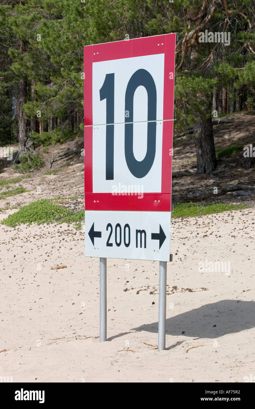 speed limit for boats Stock Photo - Alamy