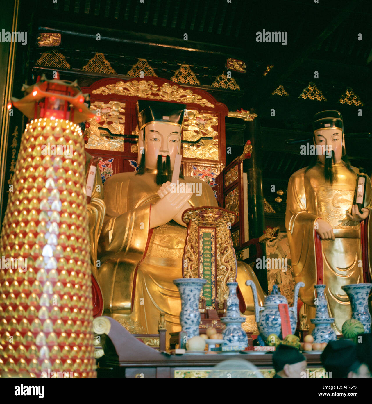 Great World Cities. The Buddhist City God Temple in the city of ...
