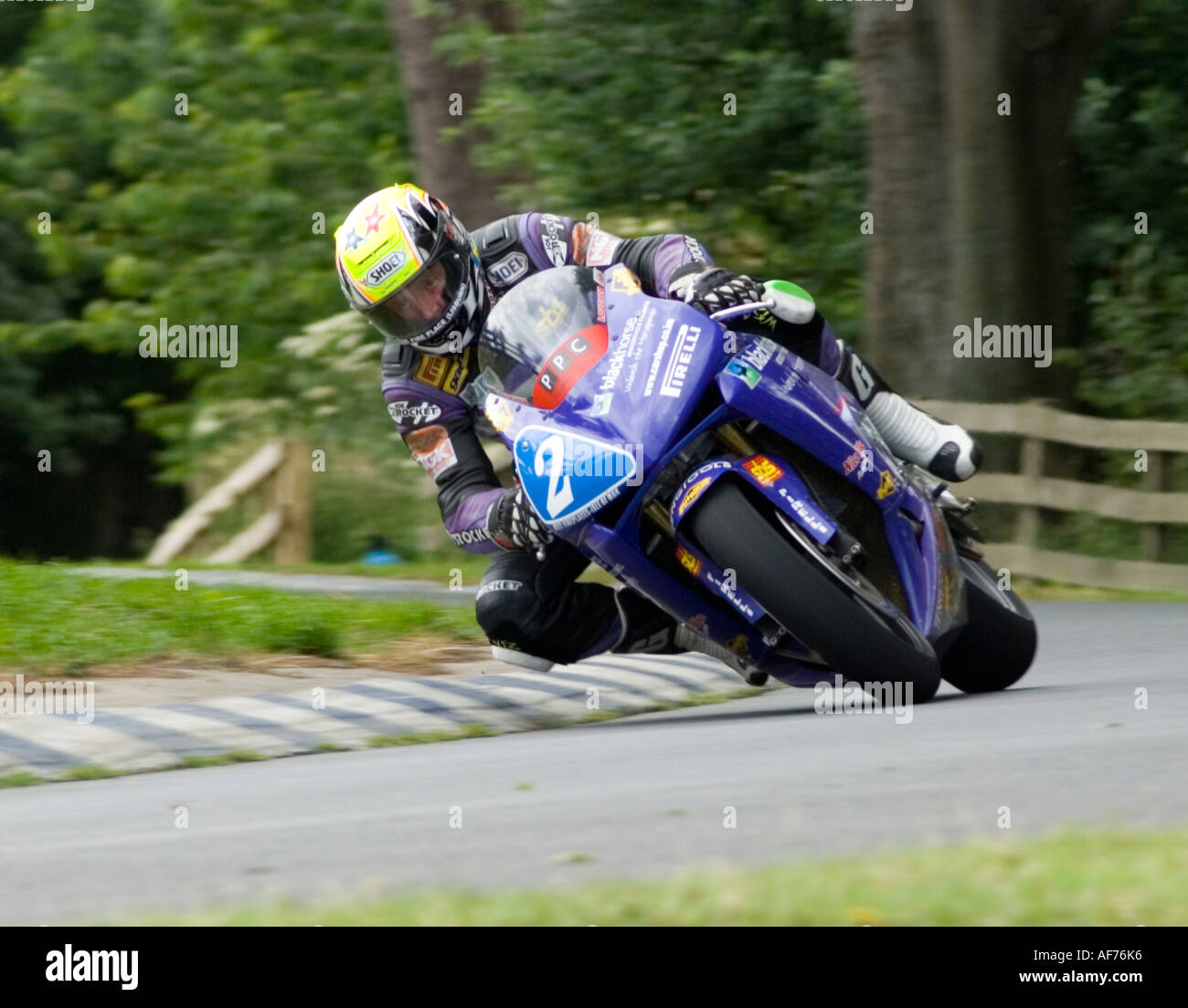 Ian Lougher Isle of Man TT winner Stock Photo - Alamy