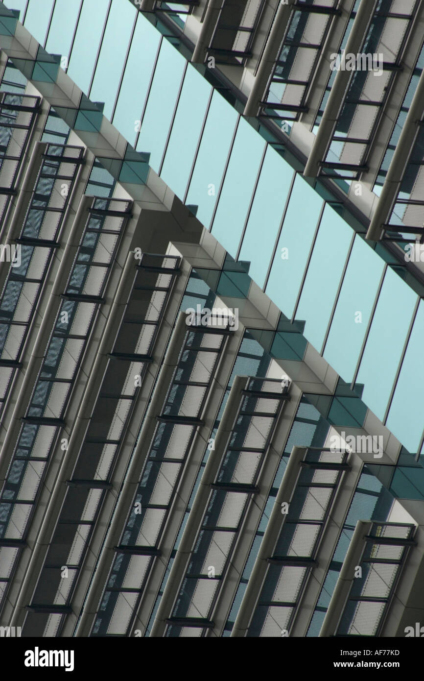 geometric pattern of building windows Stock Photo - Alamy