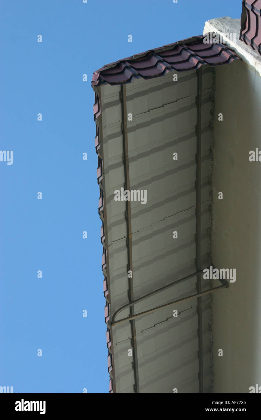 an awning above a window to protect from sun and rain Stock Photo - Alamy