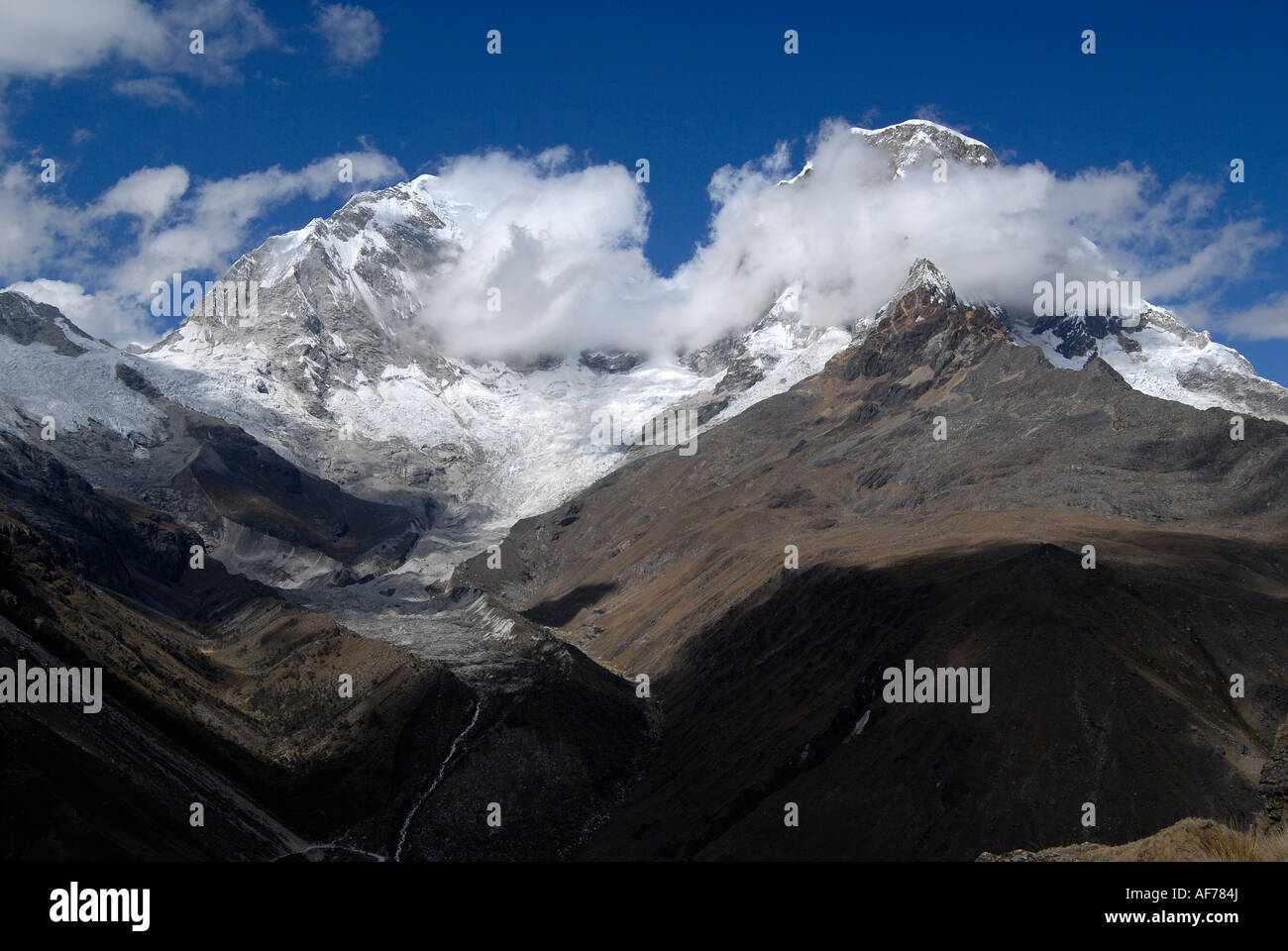 Mountain shot of Andes in Northern Peru Stock Photo - Alamy