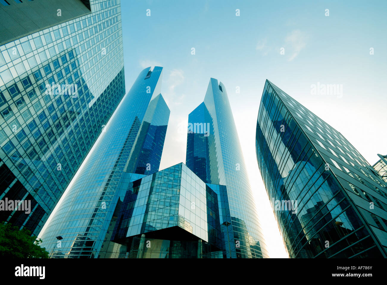 modern office buildings in La Defense, Paris, France Stock Photo - Alamy