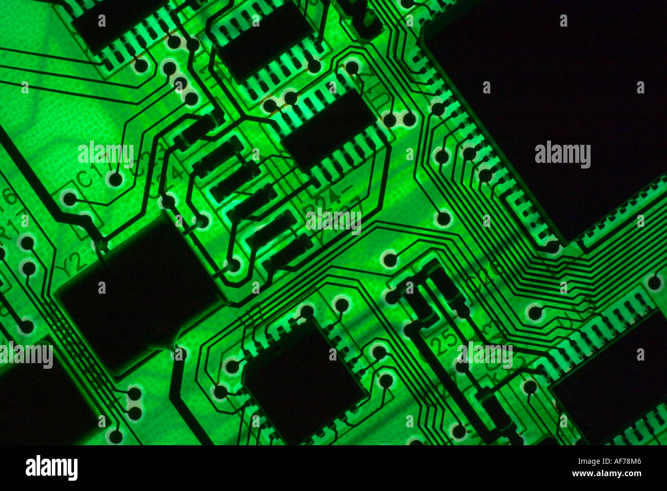 Printed circuit board pcb ics hi-res stock photography and images - Alamy