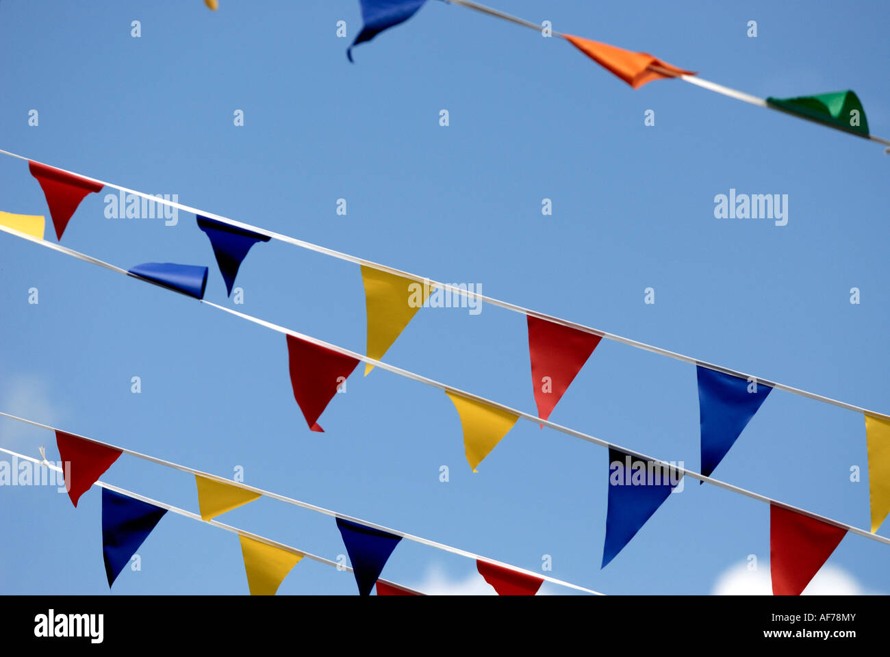 Multi coloured flags Stock Photo - Alamy