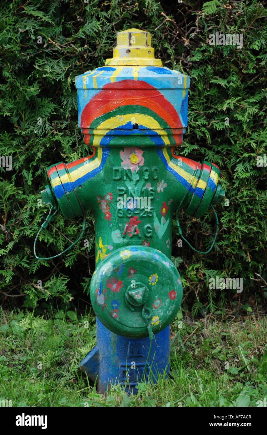 colored hydrant III Stock Photo - Alamy