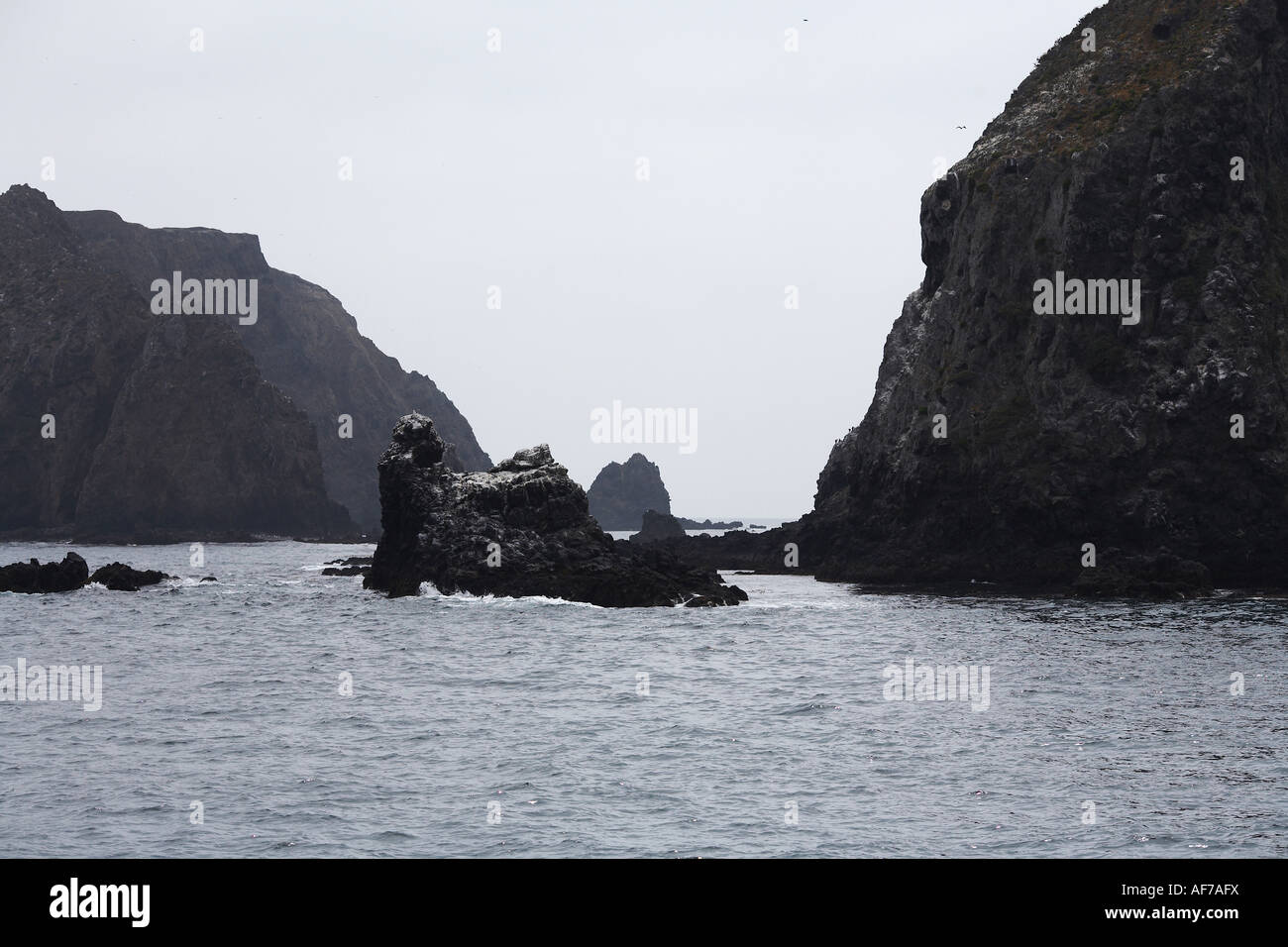 Underwater Rock Formations in Anacapa Island Channel Islands National ...