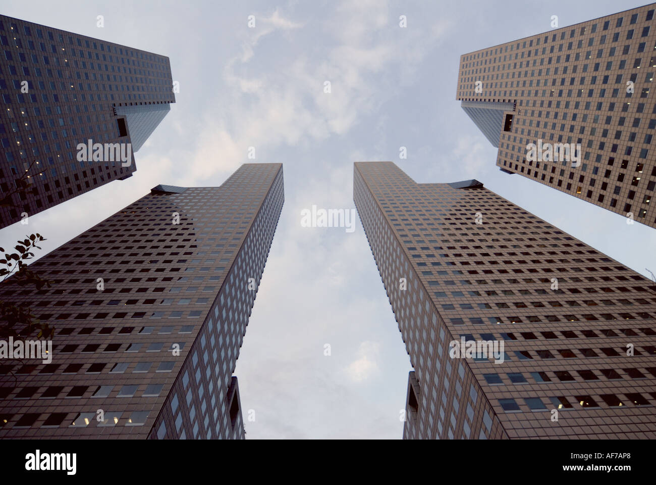 Suntec City Towers Singapore Stock Photo - Alamy