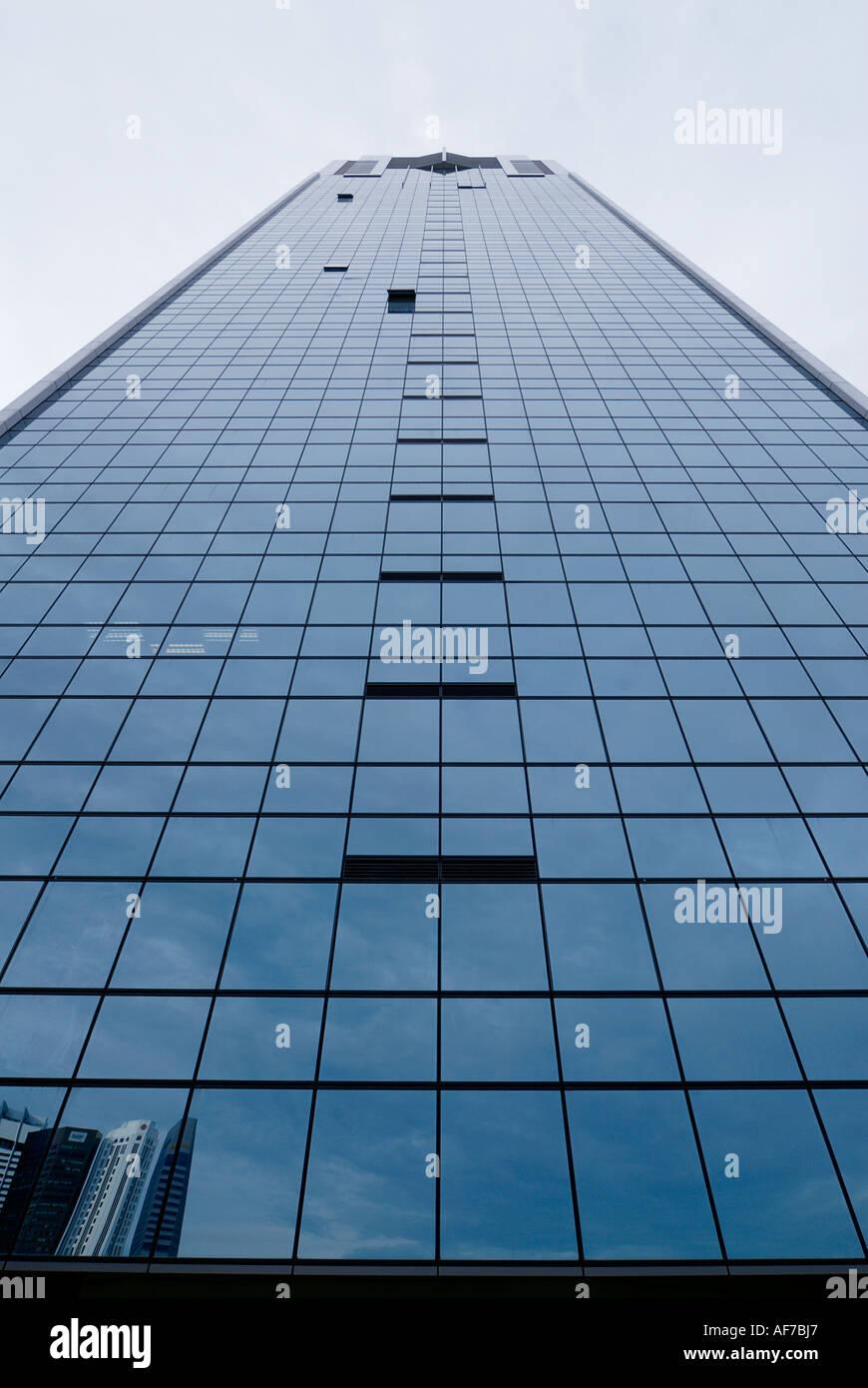 High Street Centre Singapore reflects CBD Stock Photo - Alamy