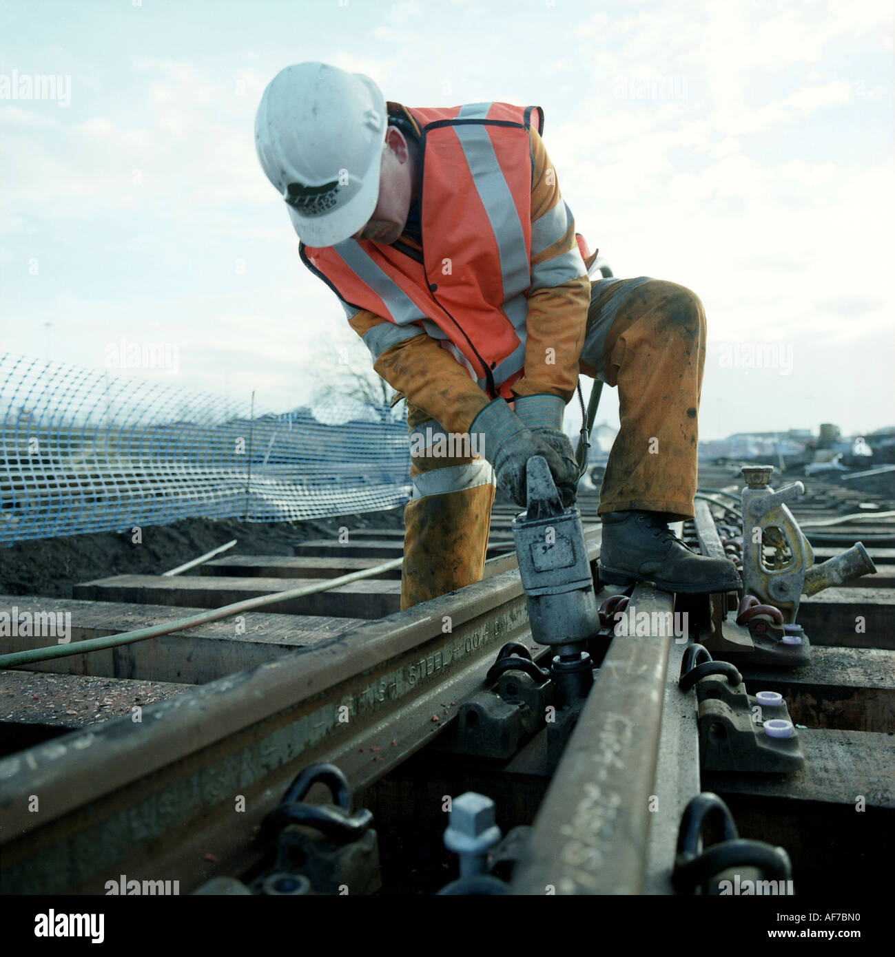 Rail fastening hi-res stock photography and images - Alamy