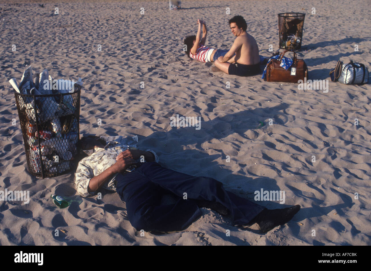 1980s beach man hi-res stock photography and images - Alamy