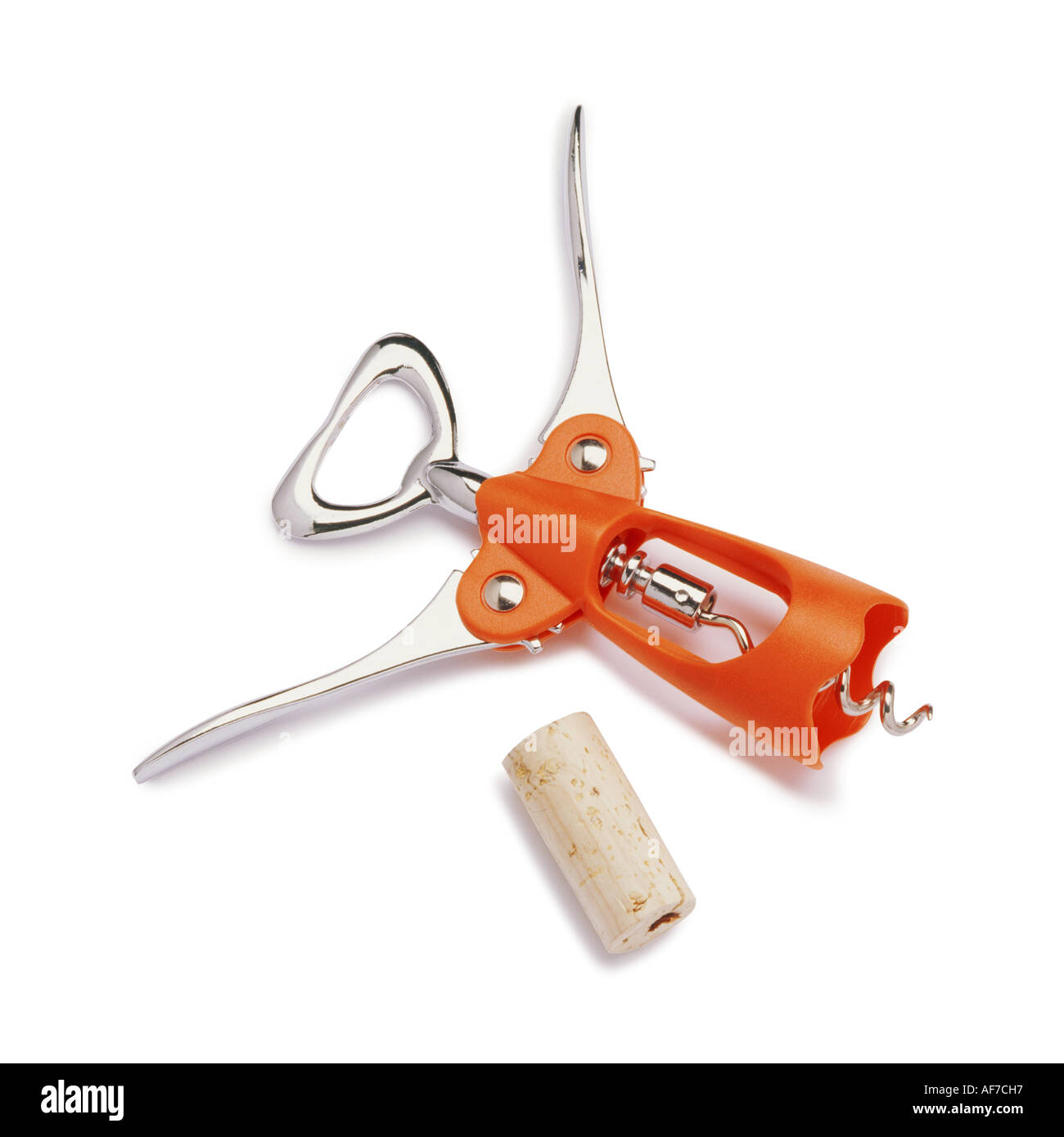 Wine bottle cork corkscrew Cut Out Stock Images & Pictures - Alamy