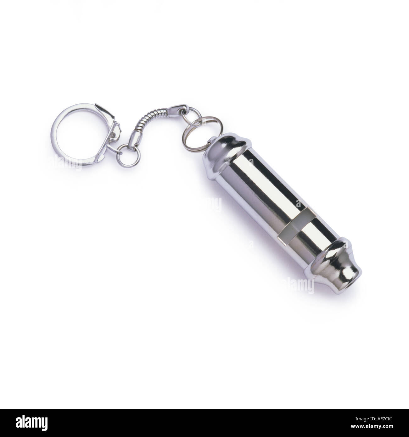 A whistle on a key ring Stock Photo - Alamy