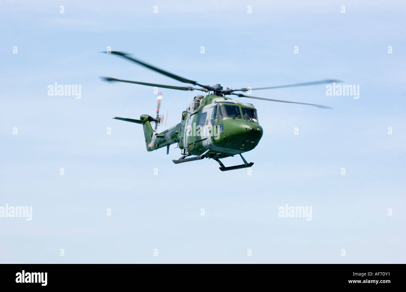 Royal Navy Lynx helicopter of the British Army Stock Photo - Alamy