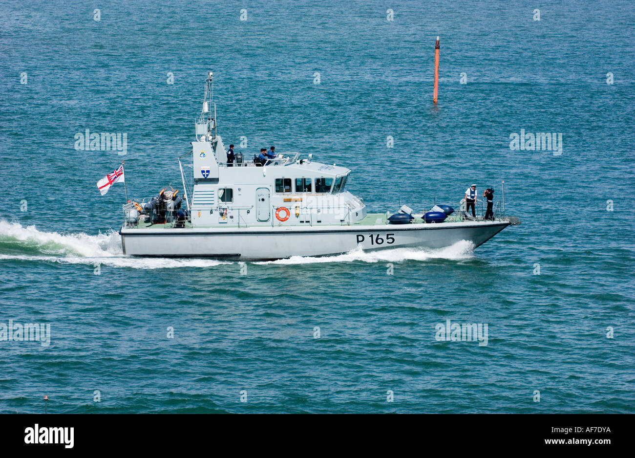 Royal Navy Archer class patrol vessels P165 HMS Example Stock Photo - Alamy