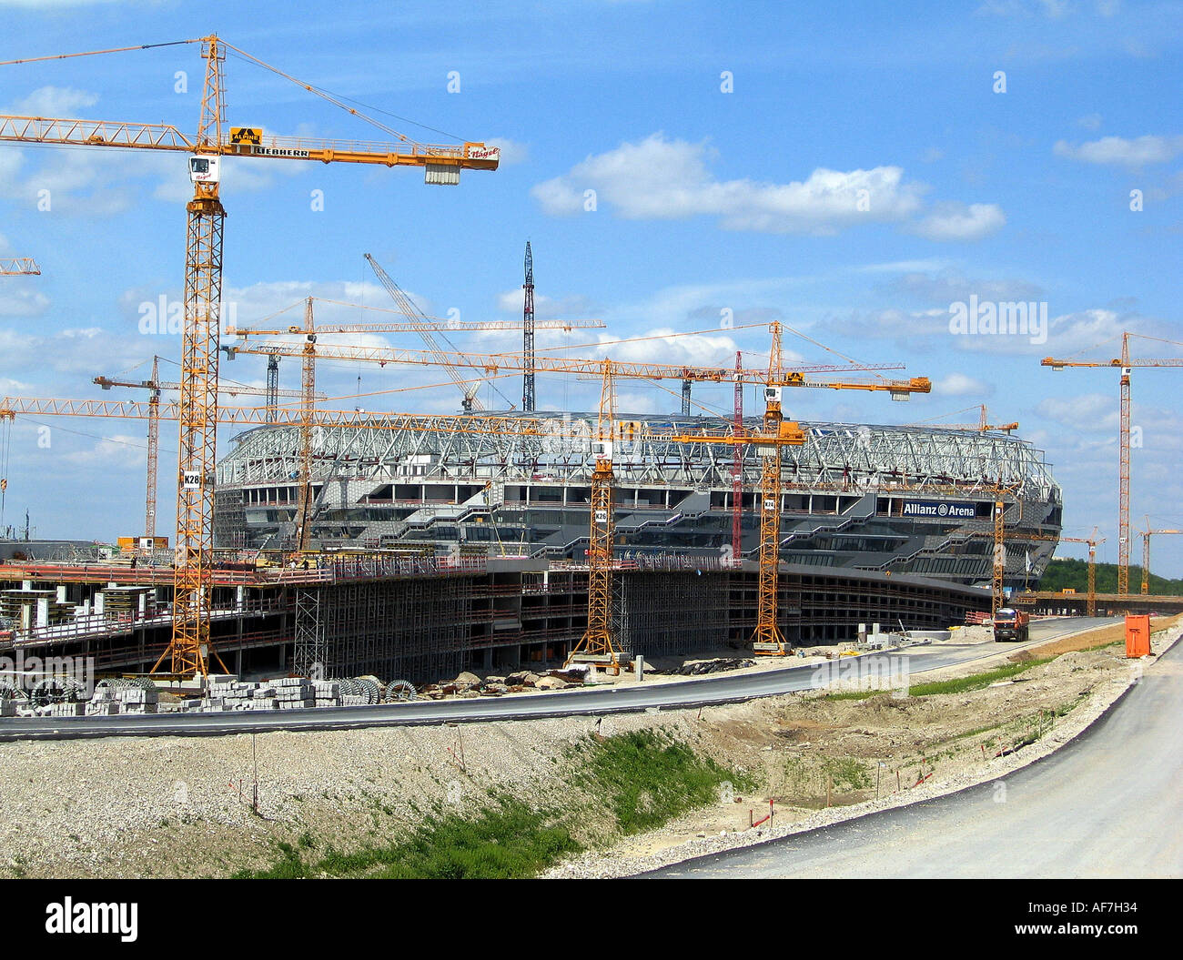 Geography Travel Germany Bavaria Munich Allianz Arena