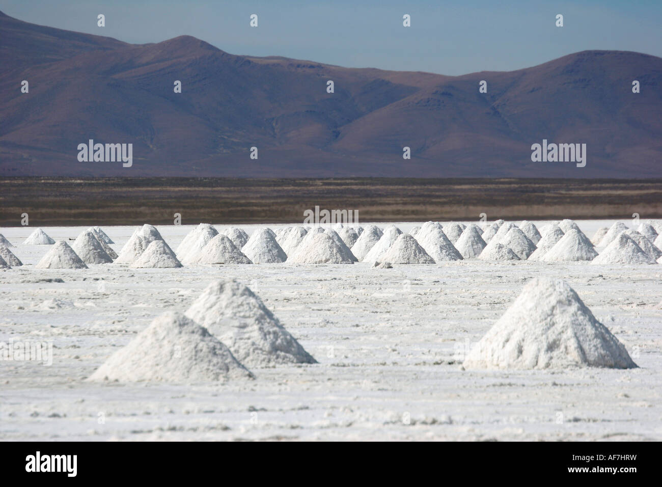 Salt mine Salar de Uyuni Stock Photo - Alamy