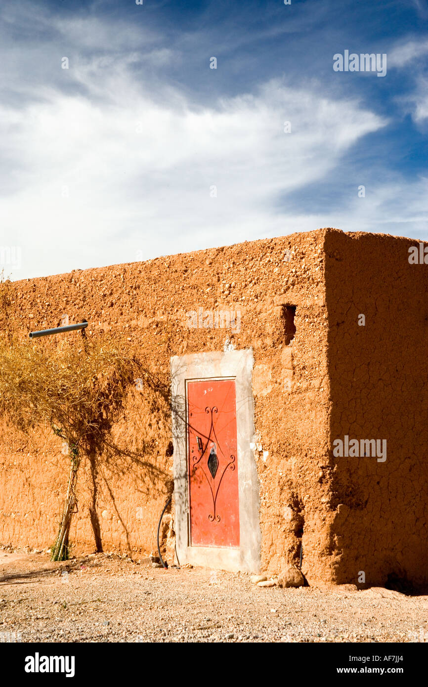 Typical Small Farmer's Home on the Road to Ait Benhaddou, Morocco Stock ...