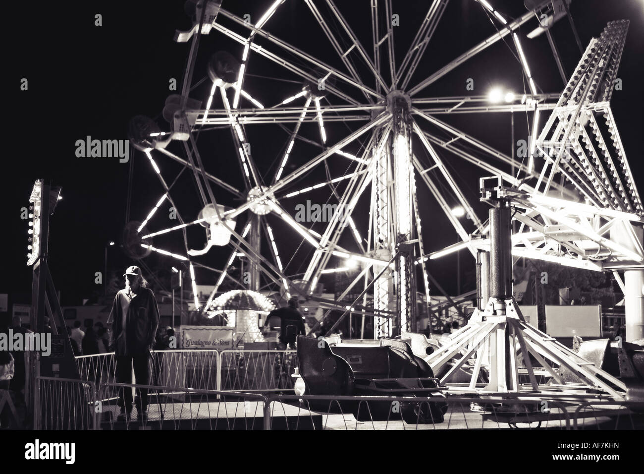 Zombie Ride at Fairgrounds Stock Photo - Alamy