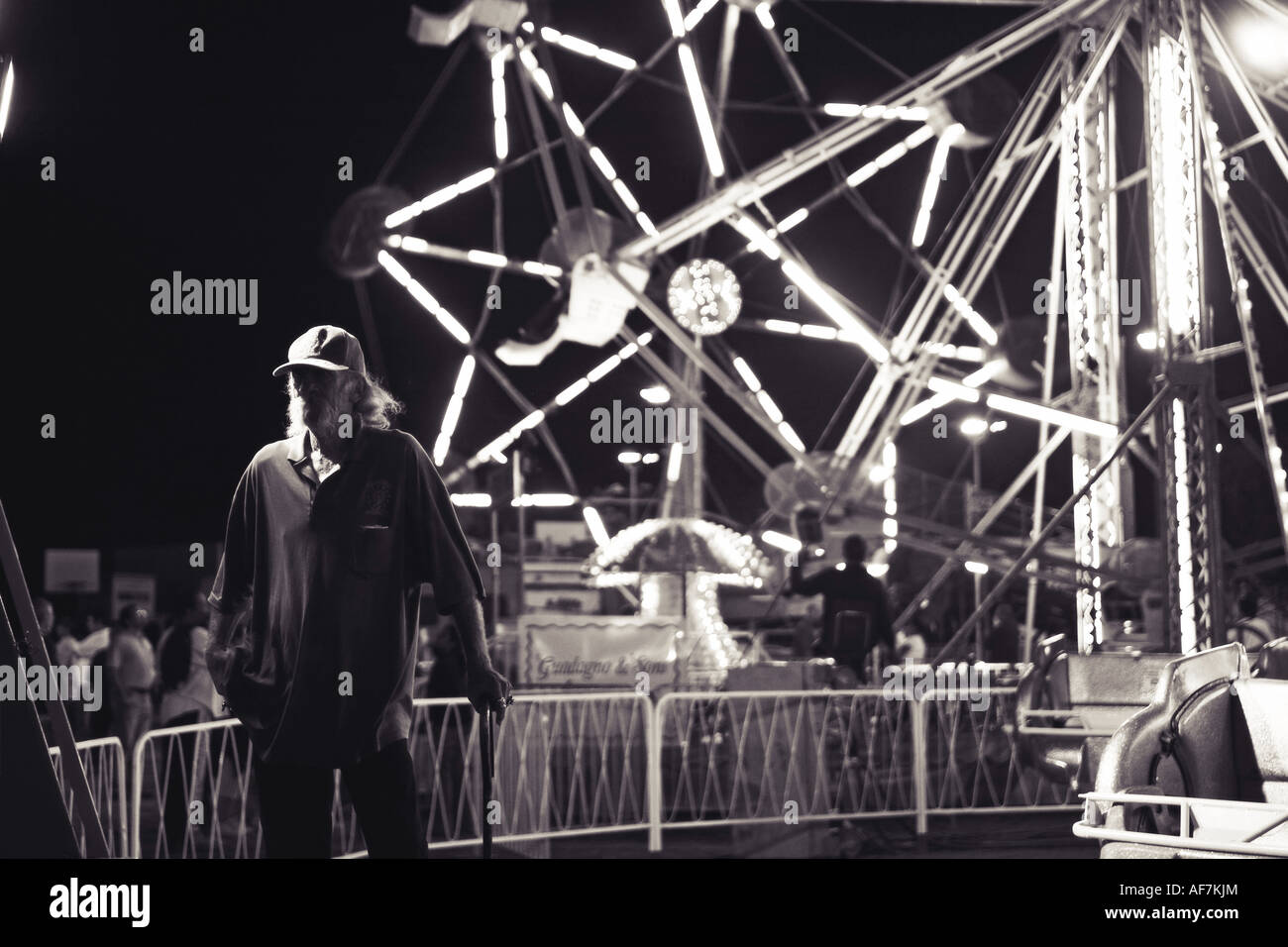 Zombie Ride at Fairgrounds Stock Photo - Alamy