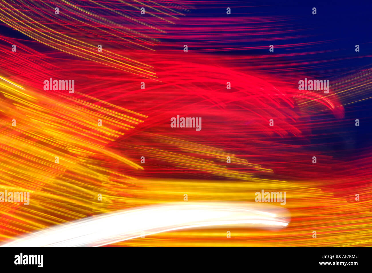 Abstract coloured fairground lights Stock Photo - Alamy