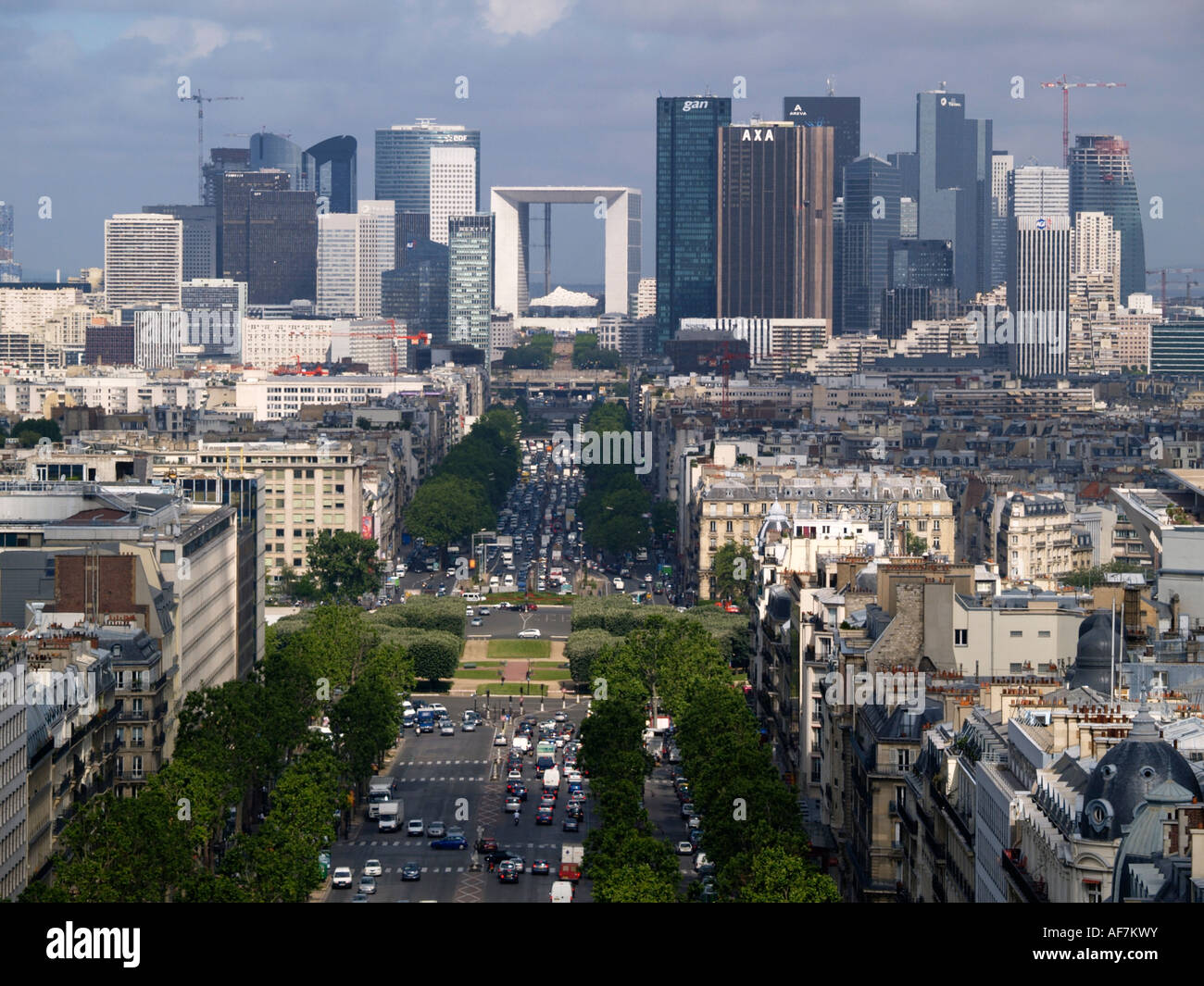 La Defense Paris France Stock Photo - Alamy