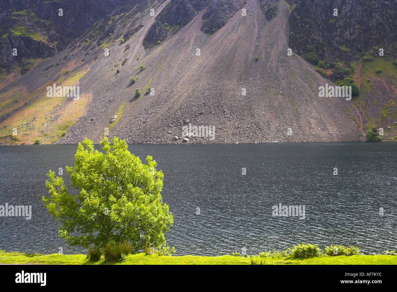 The Screes at Wast Water in the Lake District Stock Photo - Alamy