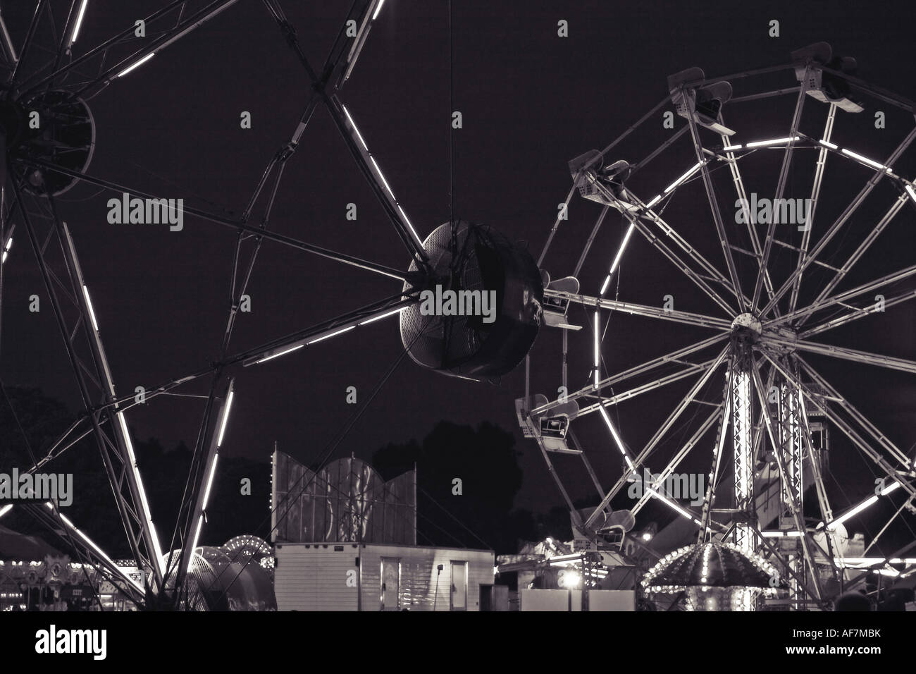 Zombie Ride at Fairgrounds Stock Photo - Alamy