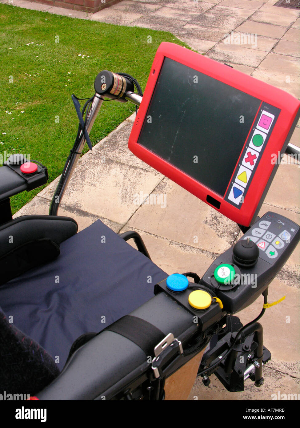 spectra plus battery powered wheelchair with operating switches and ...