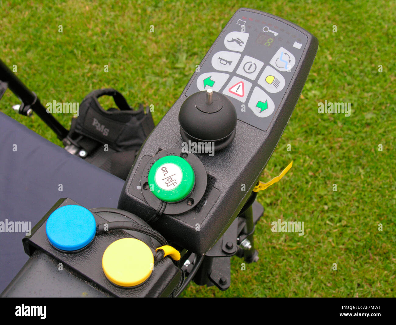 spectra plus battery powered wheelchair fitted out with operating ...