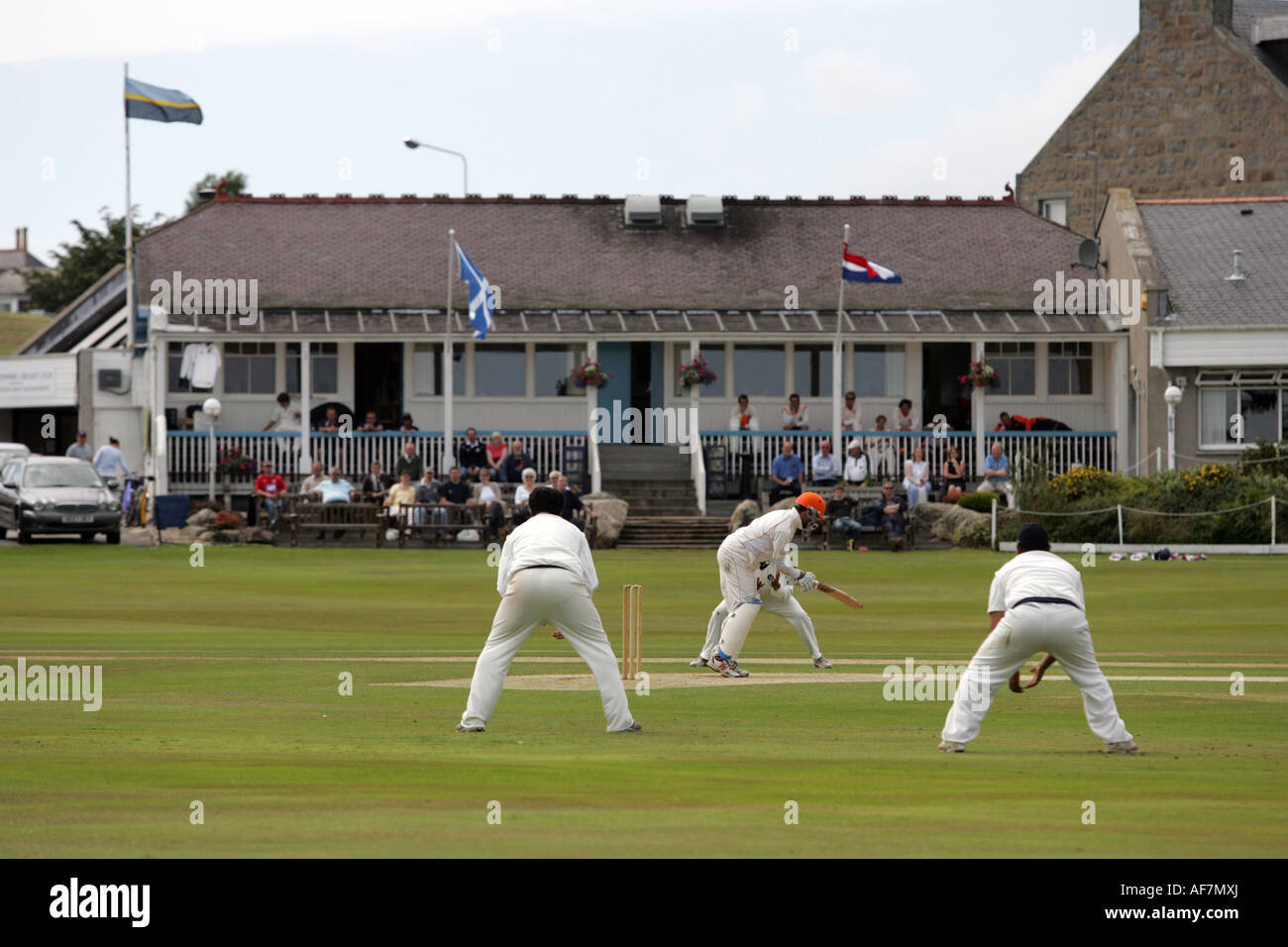 Mannofield Cricket ground, the home of Aberdeenshire Cricket Club in ...
