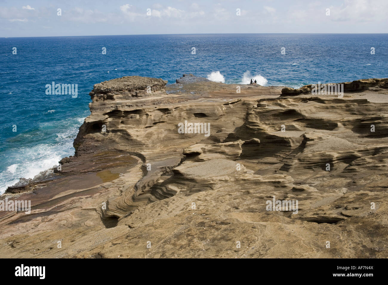Palea Point on Koko Head regional park in Honolulu on Oahu Island in ...