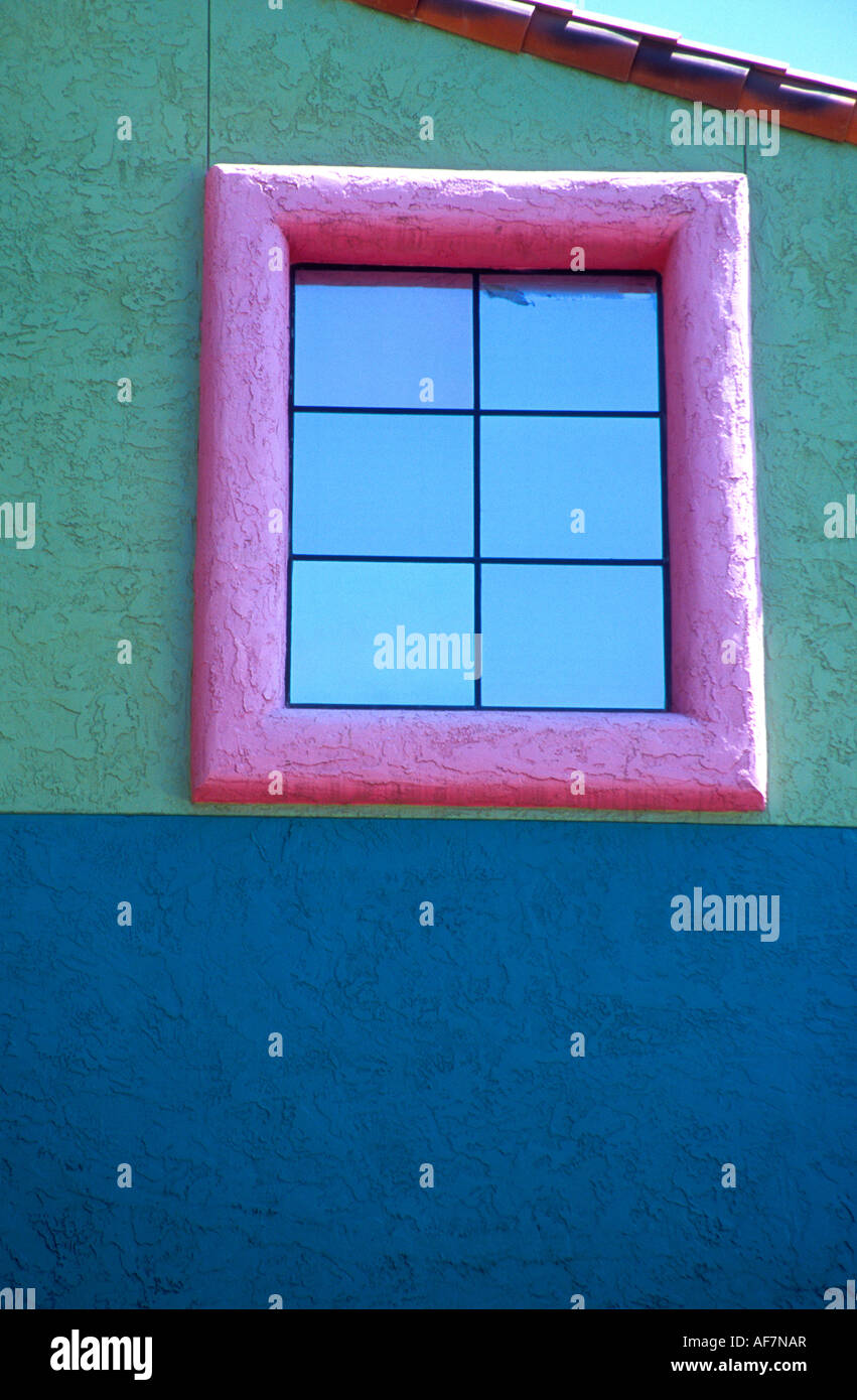 La Placita Village in Tucson Arizona is a colorful group of buildings ...