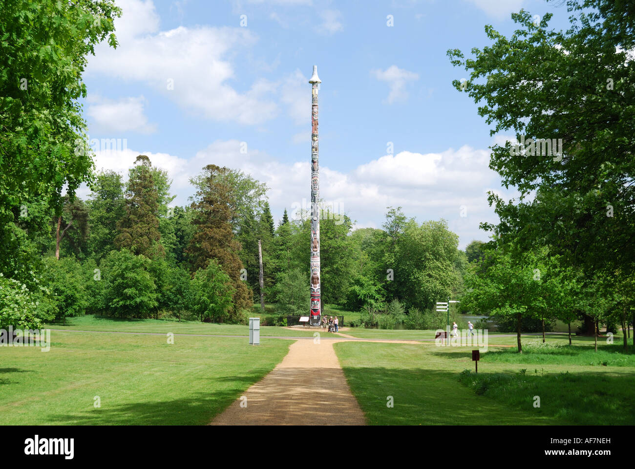 The Totem Pole, The Royal Landscape, Windsor Great Park, Virginia Water ...