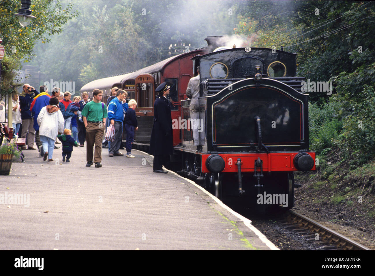 Keighley and Worth Valley Railway, Haworth, West Yorkshire, England, UK ...