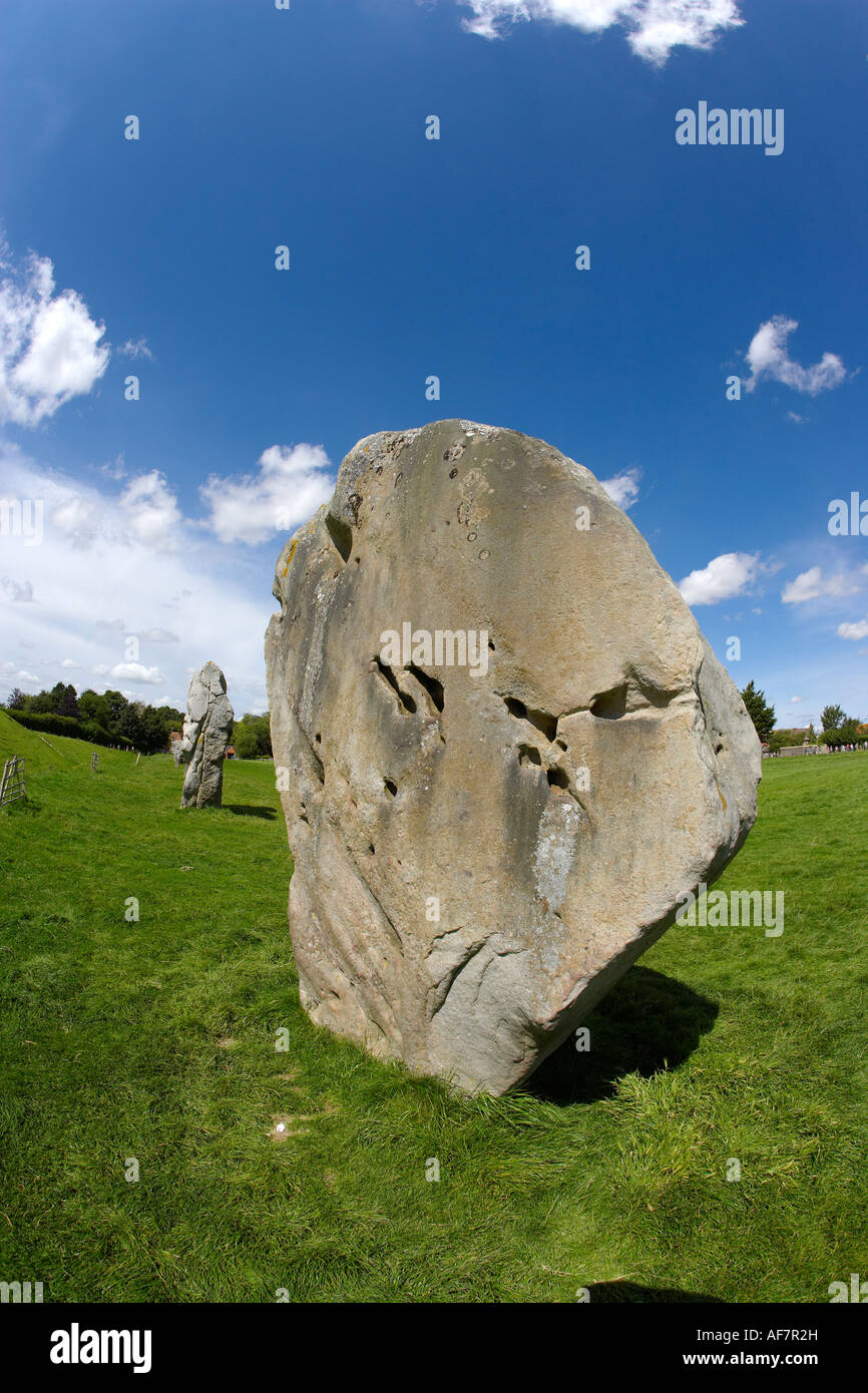Avebury Megalithic Stone Circle, Avebury, England, UK Stock Photo - Alamy
