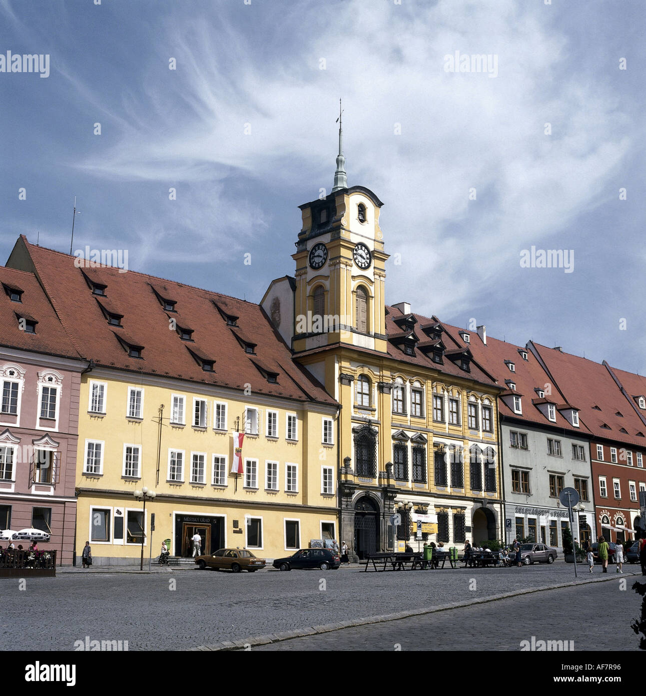geography / travel, Czech Republic, Eger (Cheb), squares, market square ...