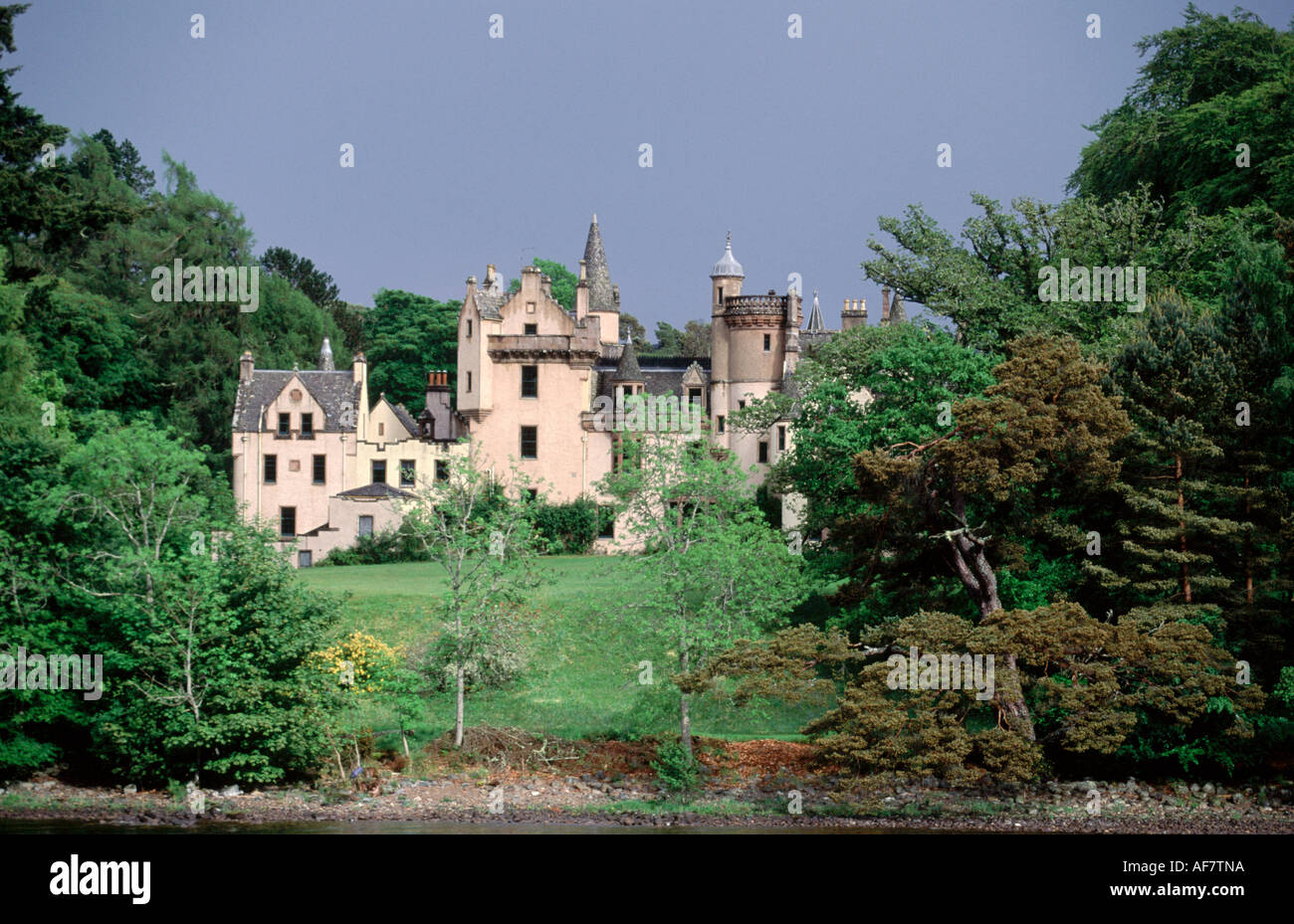 Old castle in Scotland Stock Photo - Alamy